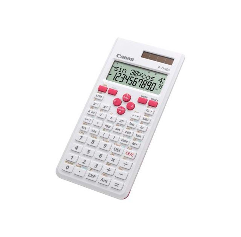 Canon F-715SG Scientific Calculator - White & Magenta | Billig
