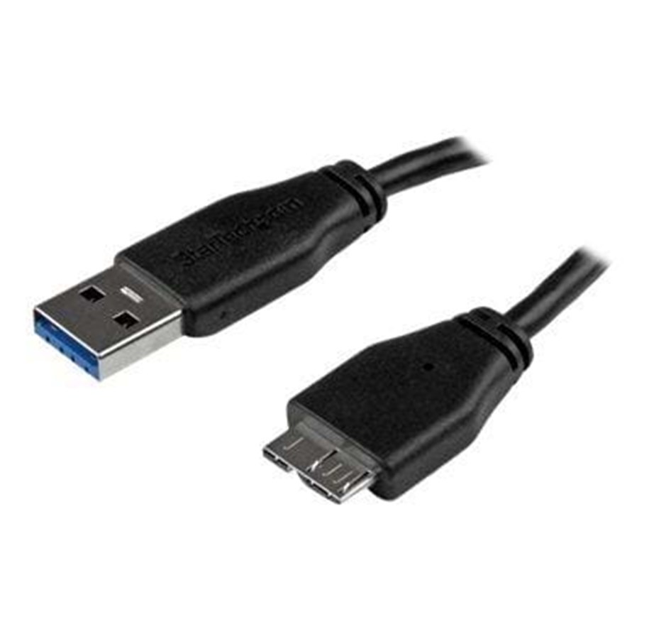 StarTech.com Slim SuperSpeed USB 3.0 A to Micro B Cable | Billig