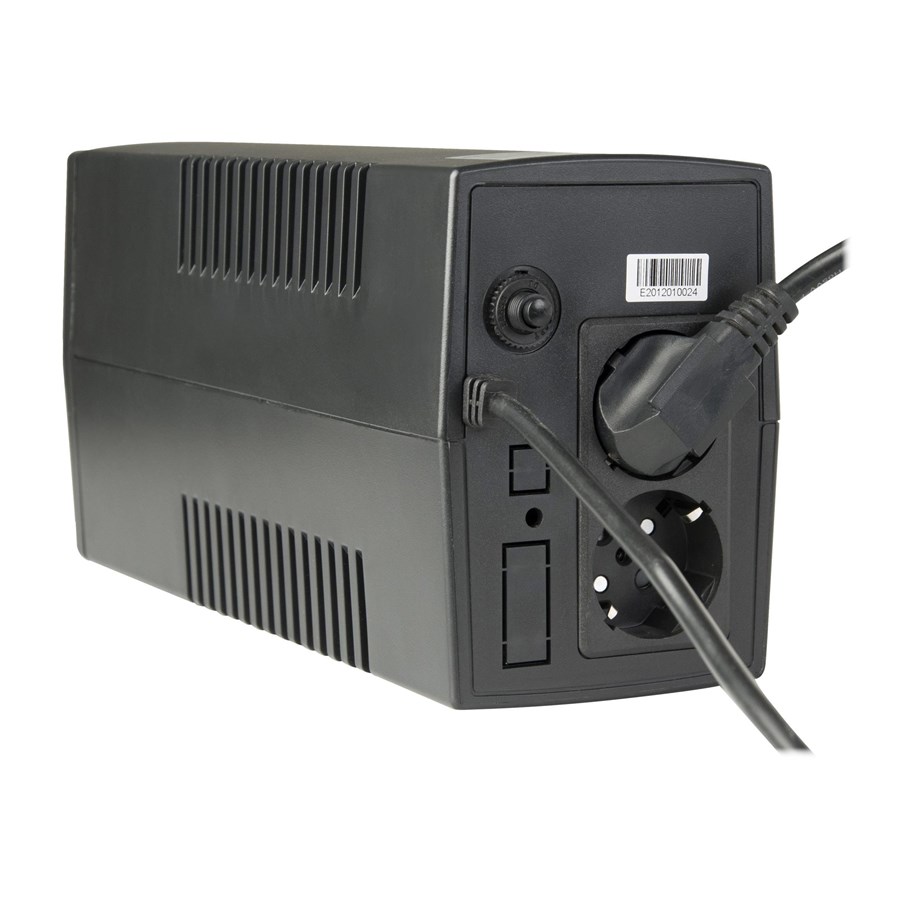 Gembird EG-UPS-B650 EnerGenie Basic 650 UPS 650VA / 390W Outputs: 2x ...