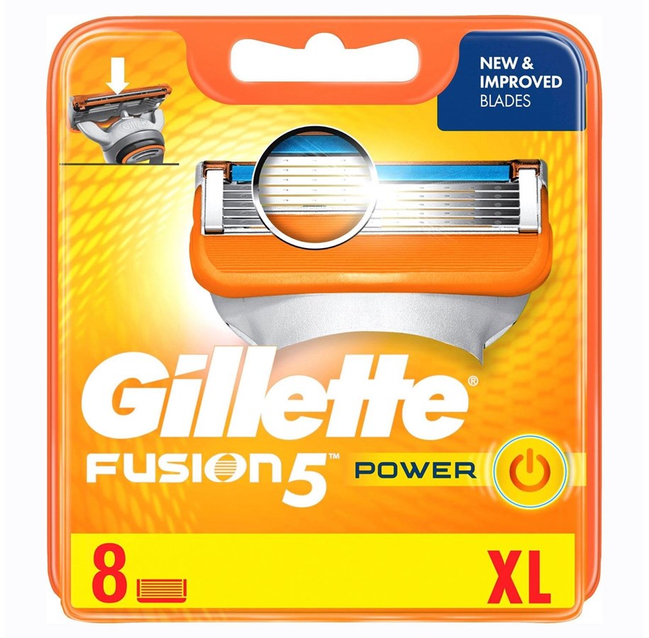 Gillette Fusion5-barberblade, 8 stk. | På lager | Billig