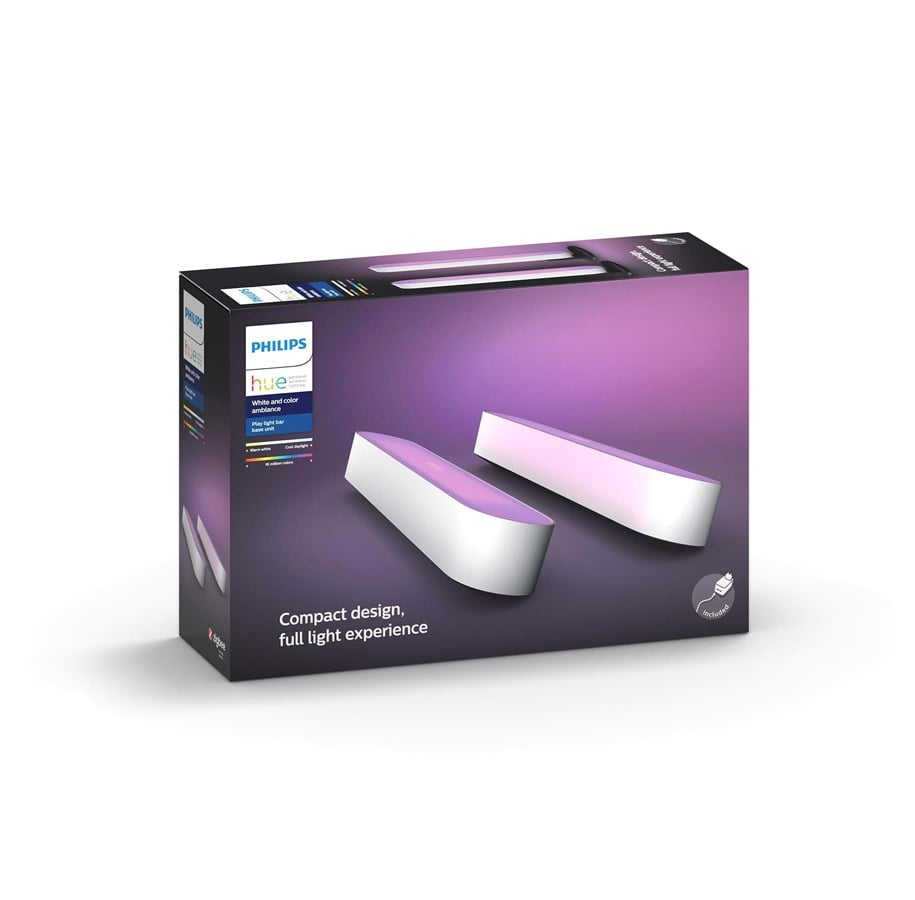 Philips Hue Play Double Pack - Hvid | På lager | Billig