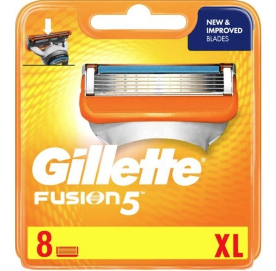 Gillette Fusion5-barberblade, 8 stk. | På lager | Billig