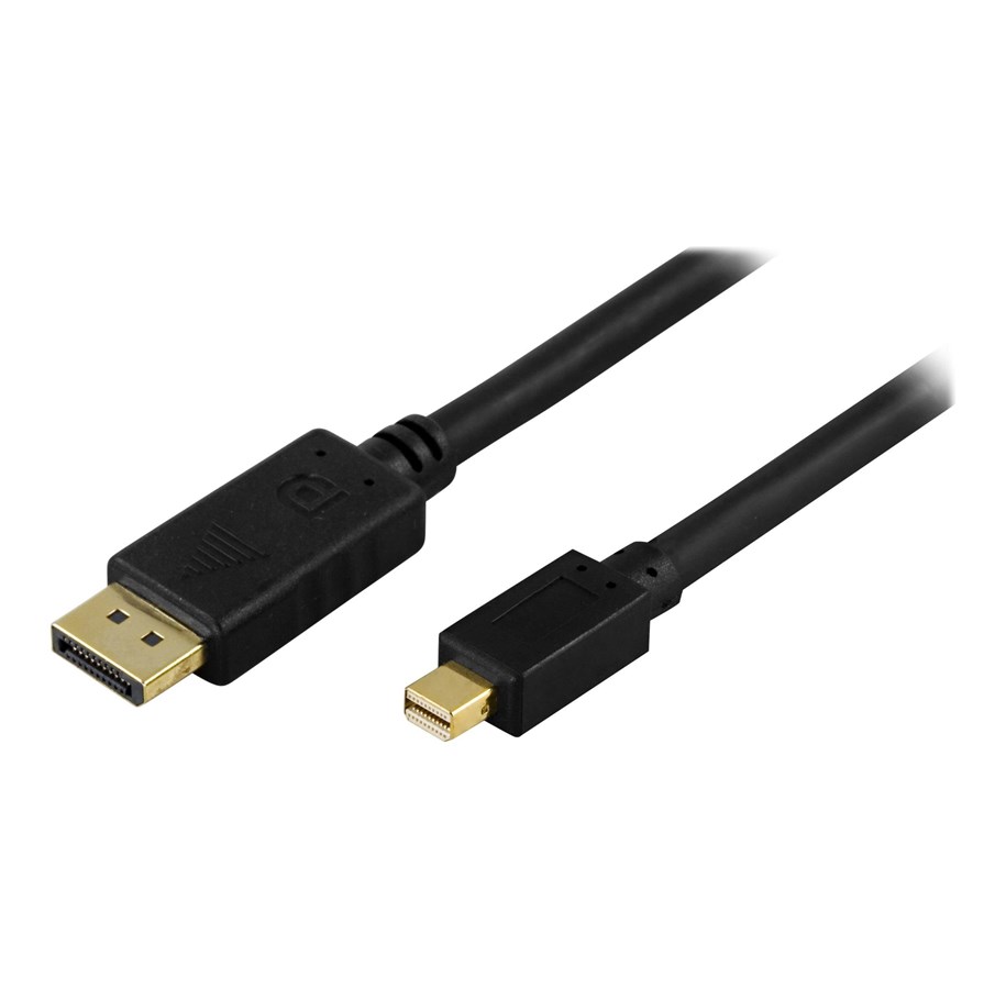 Deltaco DisplayPort til Mini DisplayPort monitorka | Billig