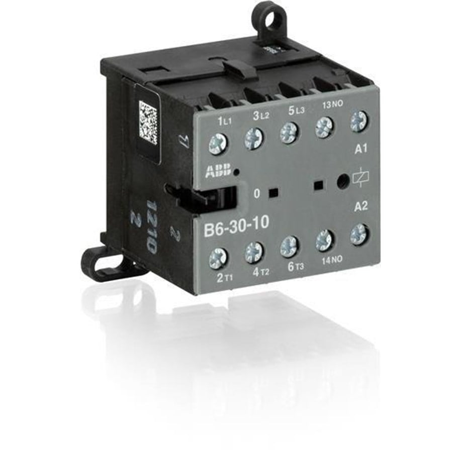ABB Minikontaktor 3 polet 1 slutte 415v b6-30-10 380-415v 40-450hz
