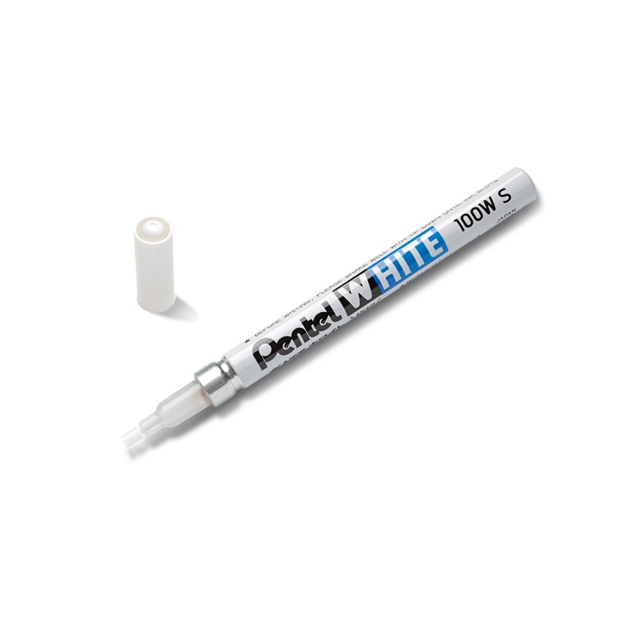 Pentel X100W-S White marker 2.0mm Round | Billig