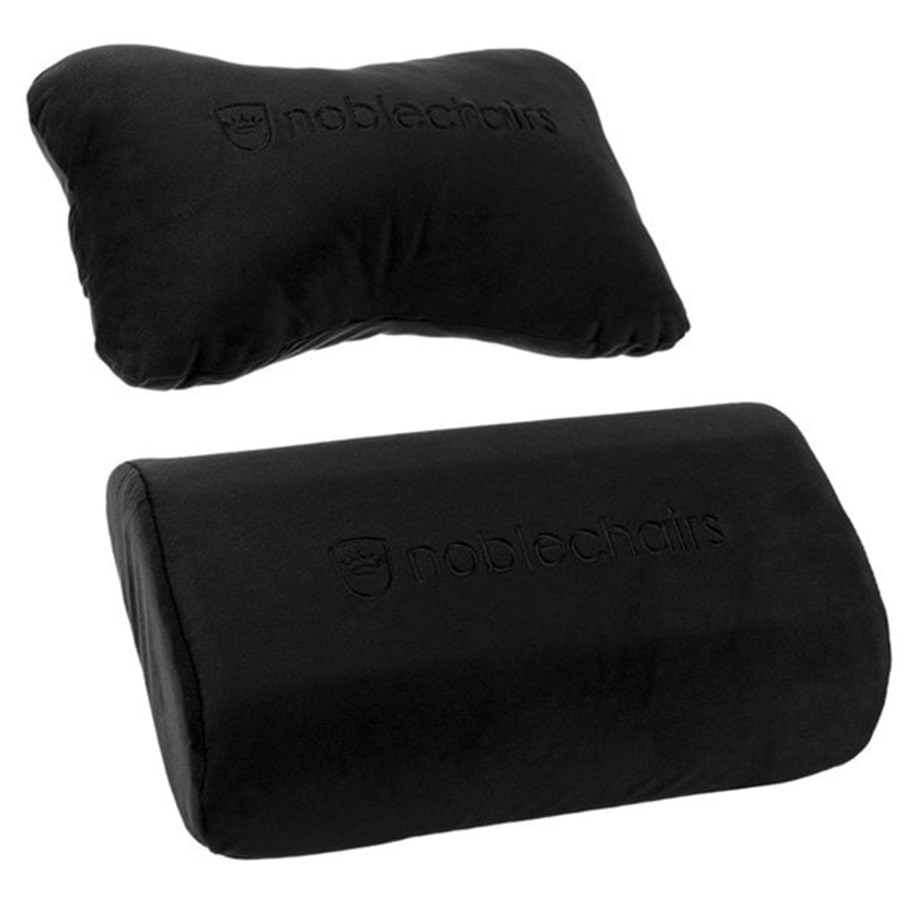 noblechairs Pillow-set for EPIC/ICON/HERO - Black - Sort - Stof