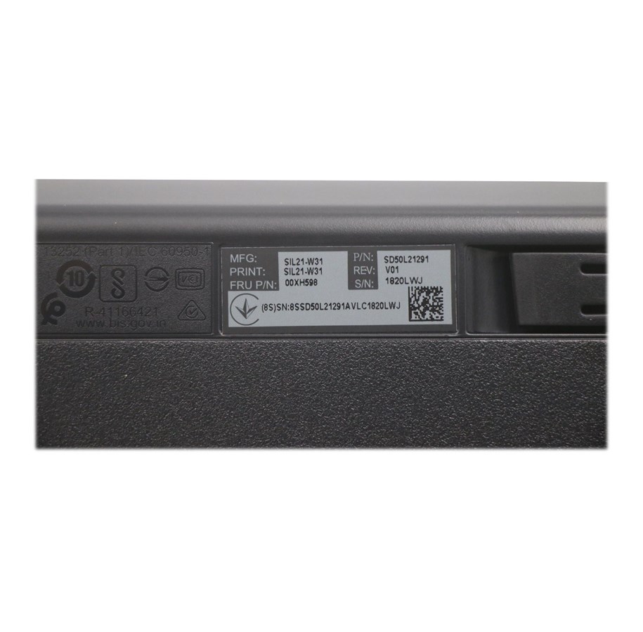 Lenovo USB Keyboard Slim FRENCH - Tastatur - Fransk - Sort | Billig