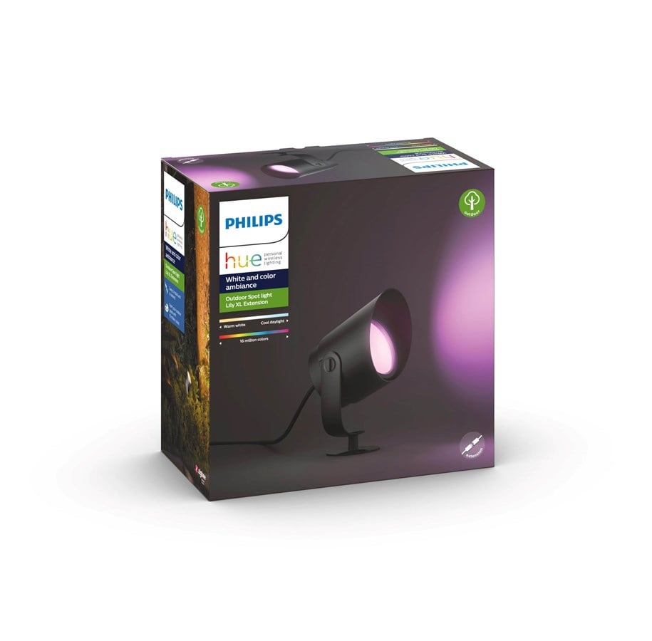 Philips Hue Outdoor Lily XL Spike Spot - Extension | På lager | Billig
