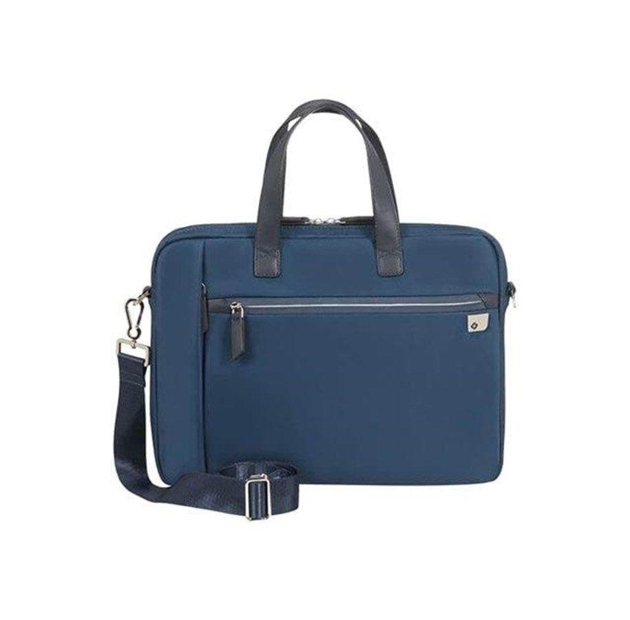 Samsonite ECO WAVE ECO WAVE Bailhandle 15.6" Midnight Blue | Billig