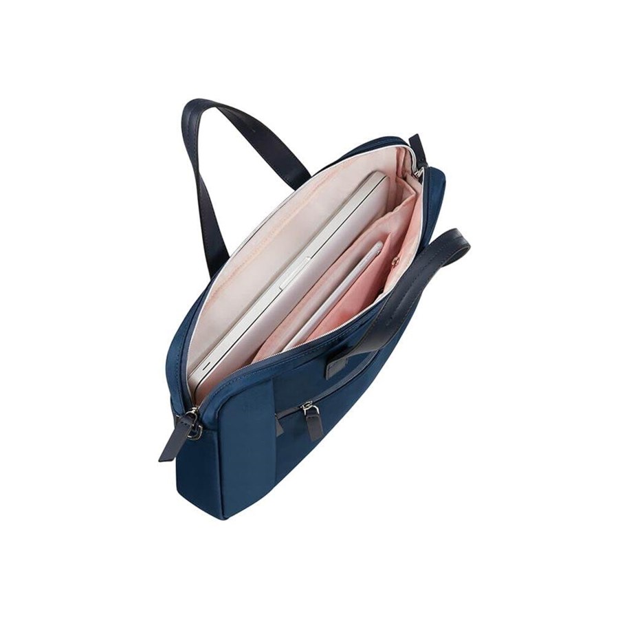 Samsonite ECO WAVE ECO WAVE Bailhandle 15.6" Midnight Blue | Billig