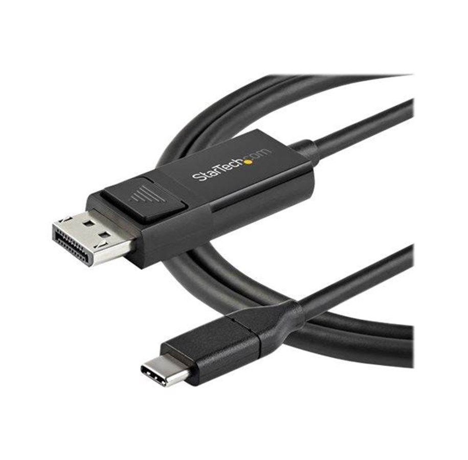 StarTech.com 6.6 ft. (2 m) USB-C to DisplayPort 1.2 Cable - Bi ...