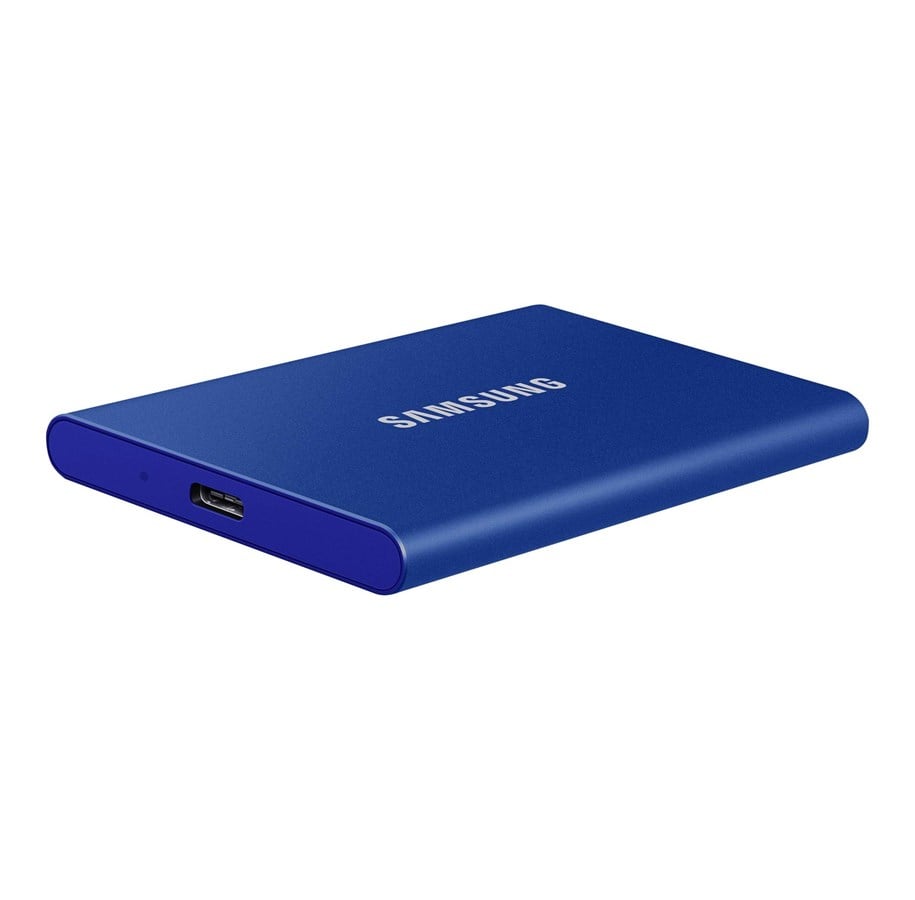 Samsung Portable SSD T7 - 2TB - Blå - Ekstern SSD - USB 3.2 Gen 2