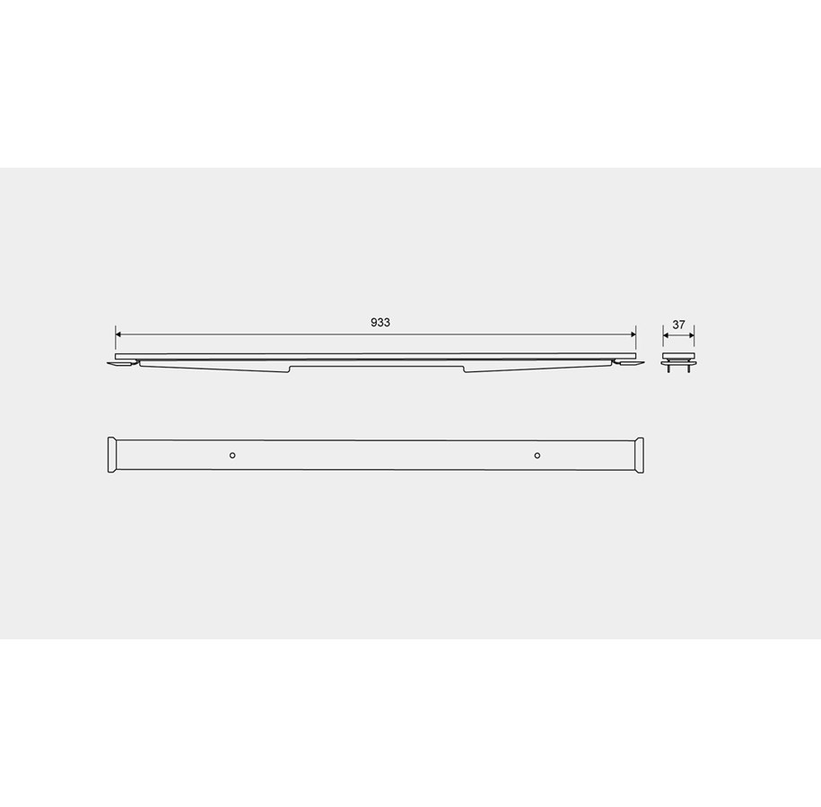 Unidrain HighLine Custom panel 1000 mm | Billig
