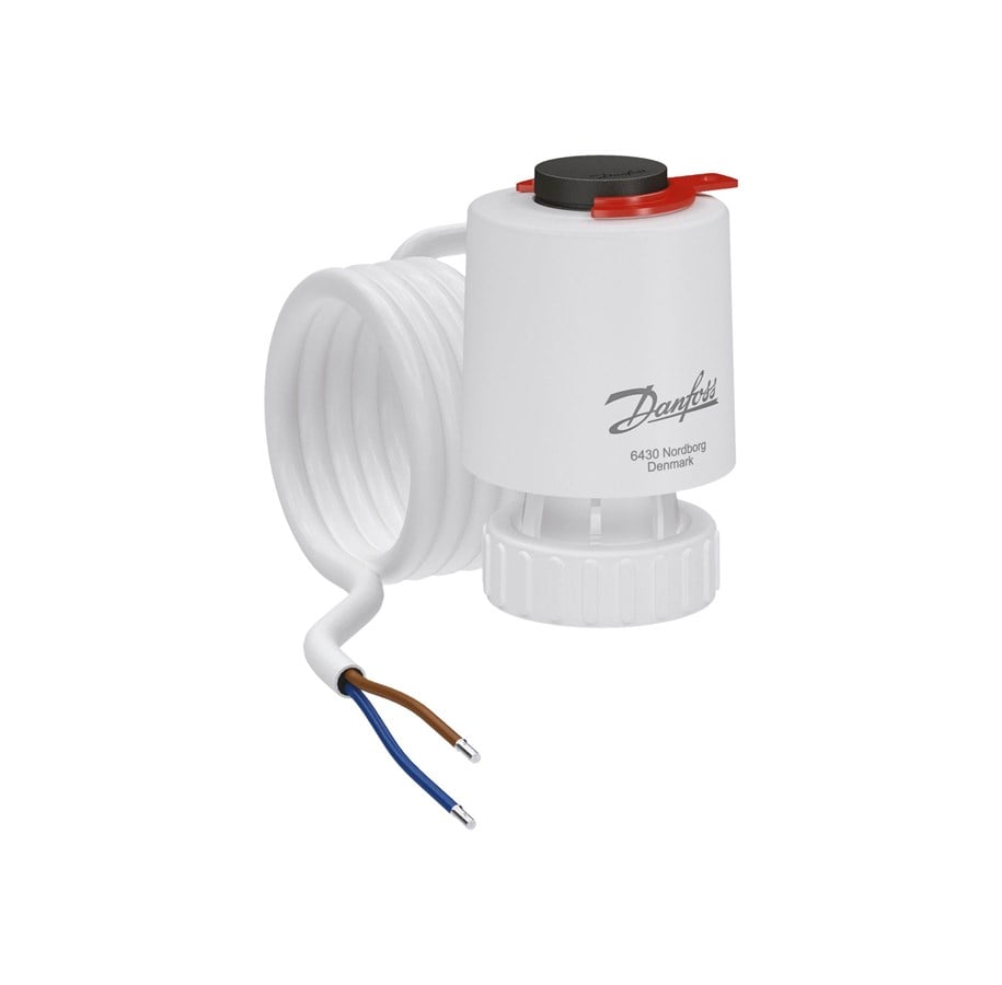 Danfoss TWA-Q termoaktuator 24V NC 1,2 m kabel | Billig