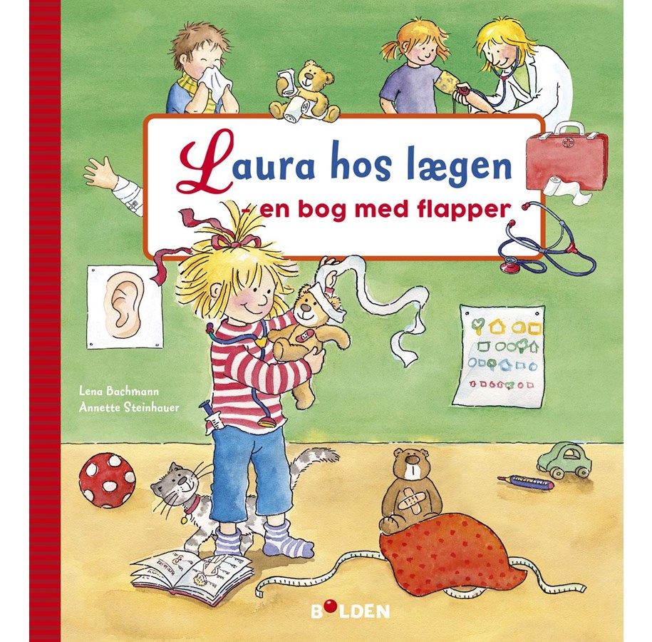 Laura hos lægen - Børnebog - Hardcover | Billig