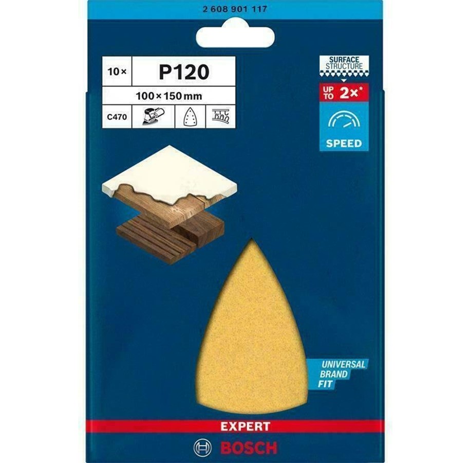 Bosch Expert C470 triangular sanding discs | Billig