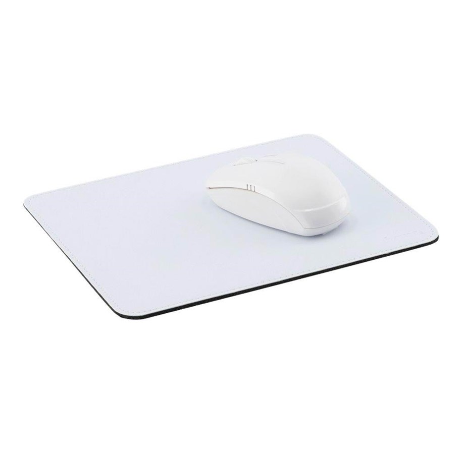 Hama Leather Mouse Pad - mouse pad Musemåtte, hvid | Billig