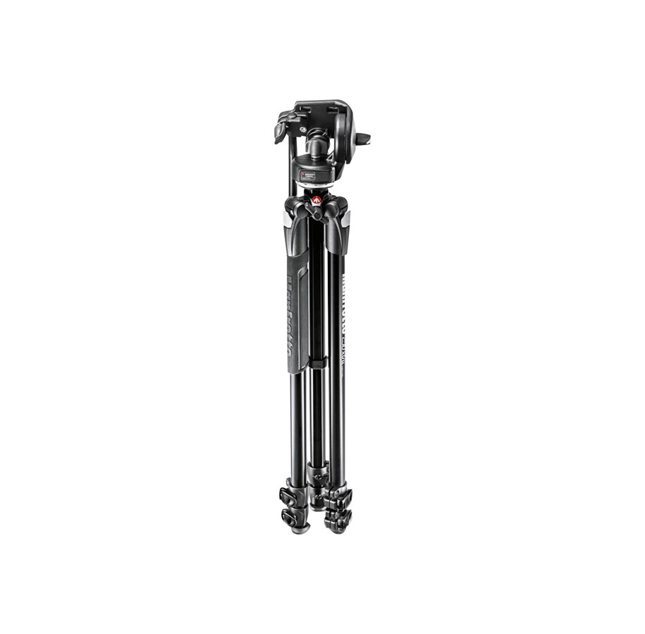 Manfrotto 290 Xtra Alu 3-Section Tripod Kit with 128RC Fluid Head