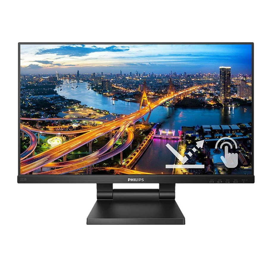 22" Philips B Line 222B1TC - 1920x1080 (FHD) - 75Hz - IPS | Billig