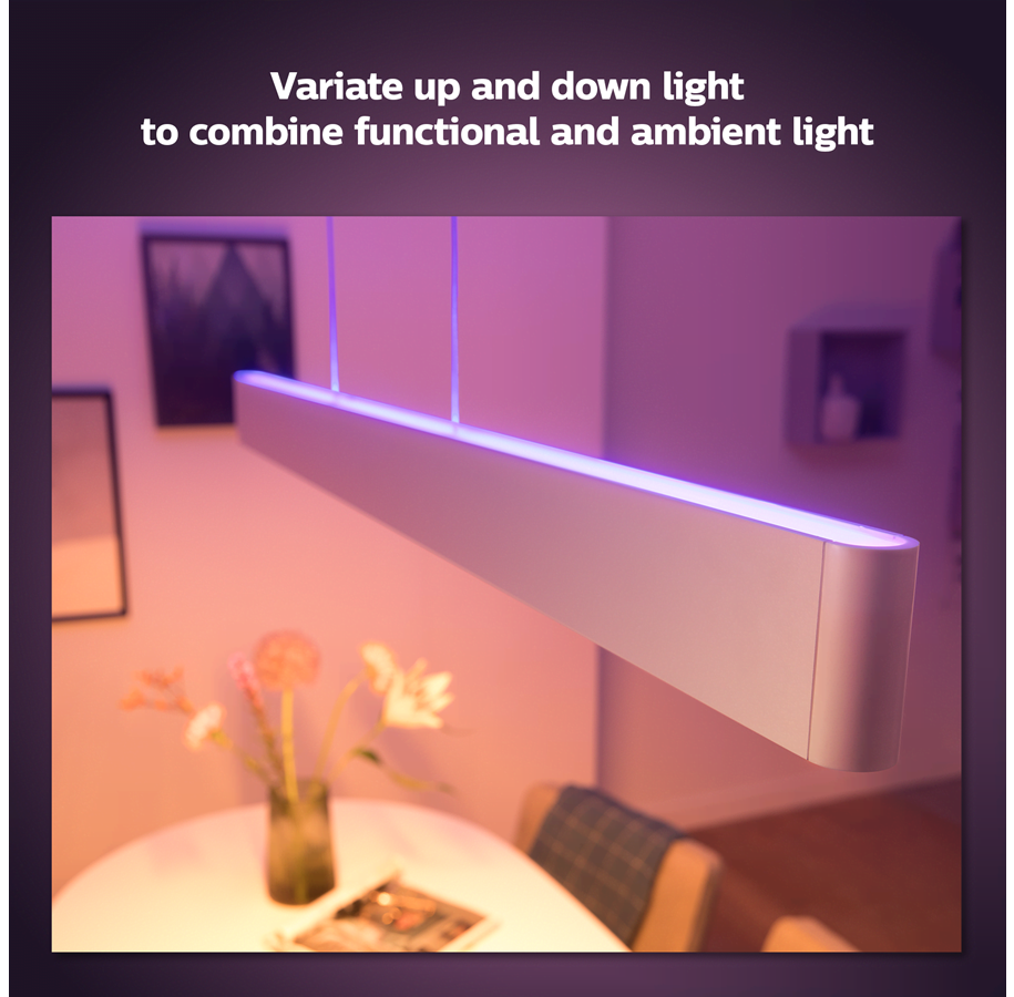 Philips Hue Ensis pendel (hvid) White and color ambiance *DEMO*