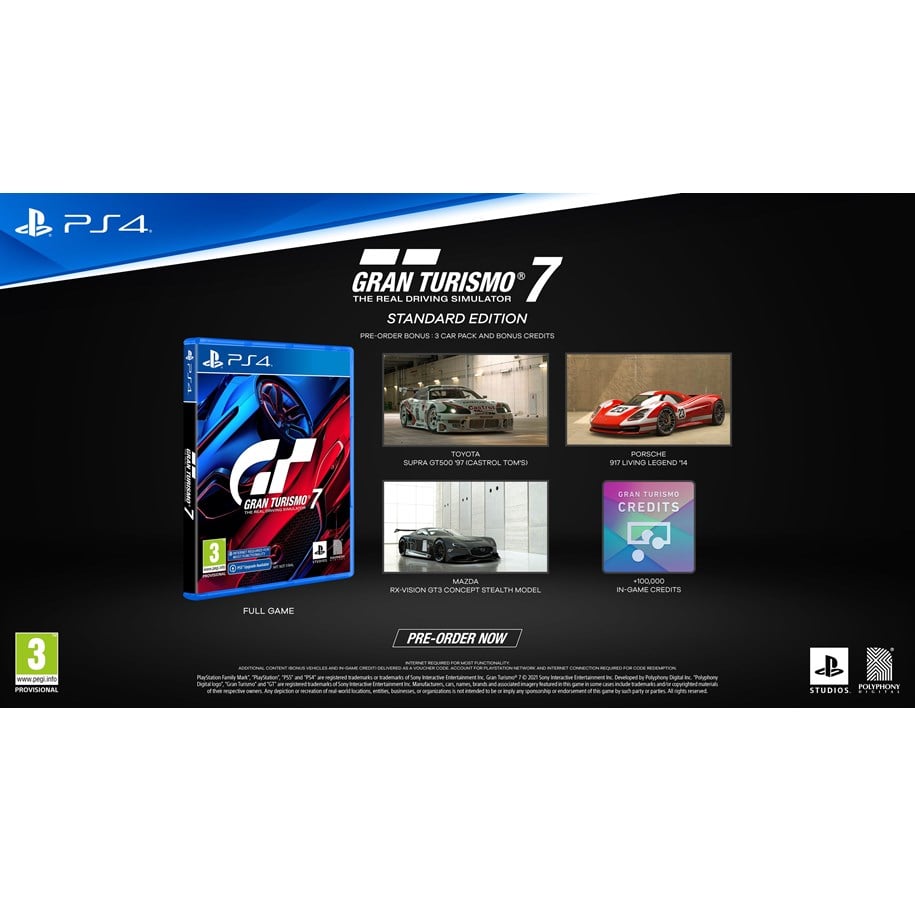 Gran Turismo 7 - Sony PlayStation 4 - Racing | På lager | Billig