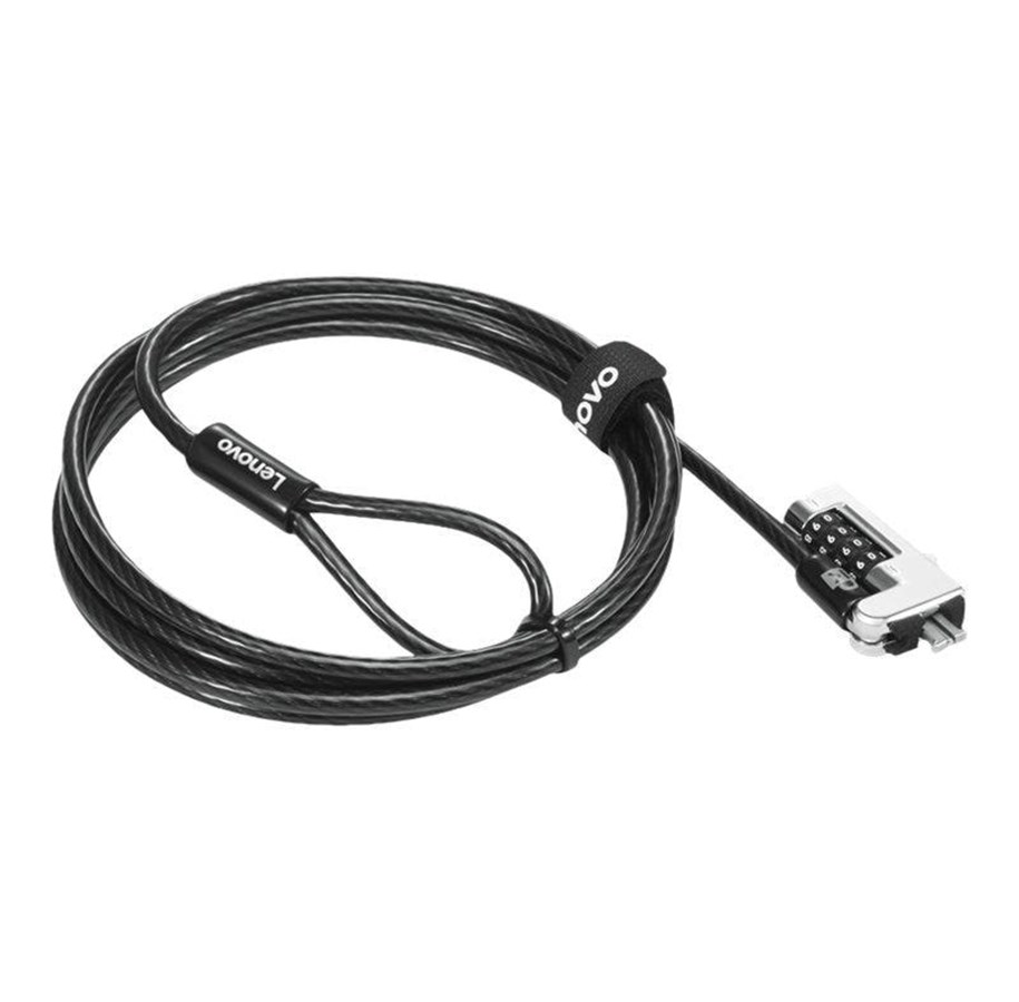 Lenovo - security cable lock Sikkerhedskabelslås, 1.8 m | Billig