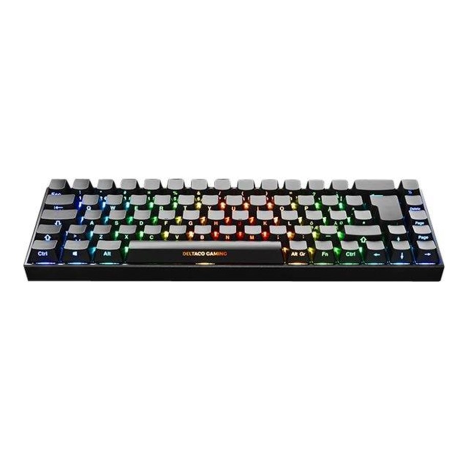 Deltaco GAMING DK440R Wireless Keyboard (DE) - Gaming Tastatur - Tysk ...
