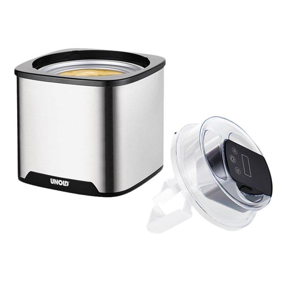 Unold Ismaskine 48855 Gelato - ice cream maker - stainless steel/black