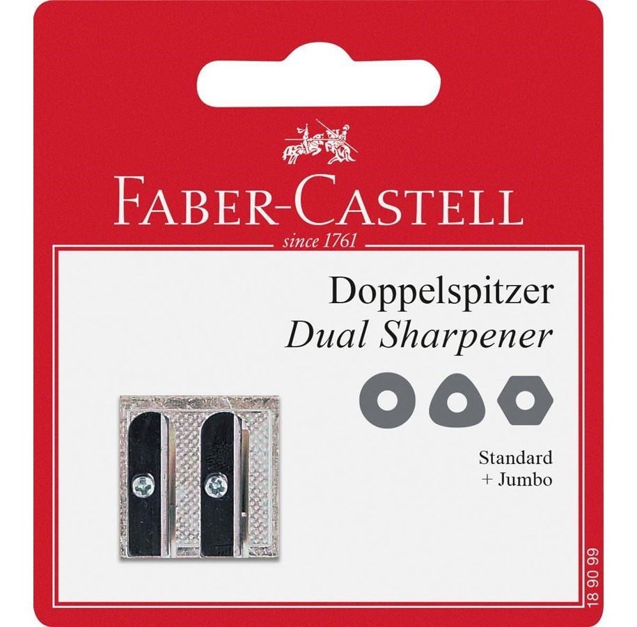 Faber Castell 50-34 metal twin sharpener set of 1 | Billig