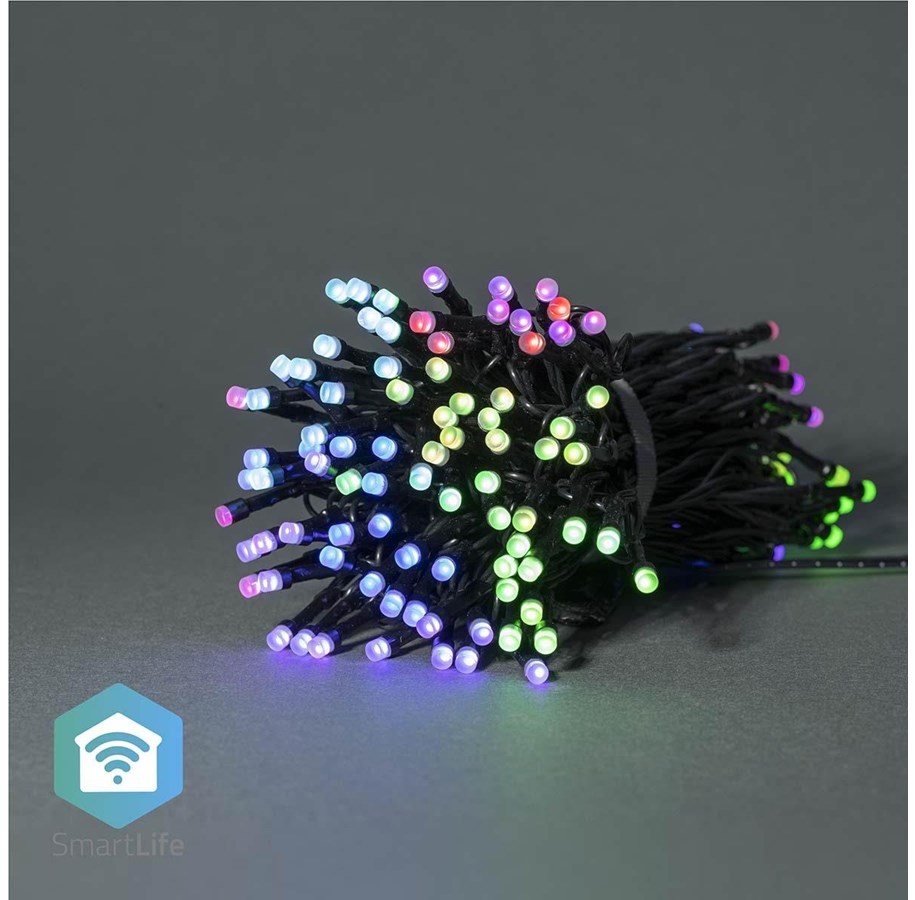 Nedis SmartLife Lyskæde/Dekorativ LED - 20 meter / 168 RGB LEDS
