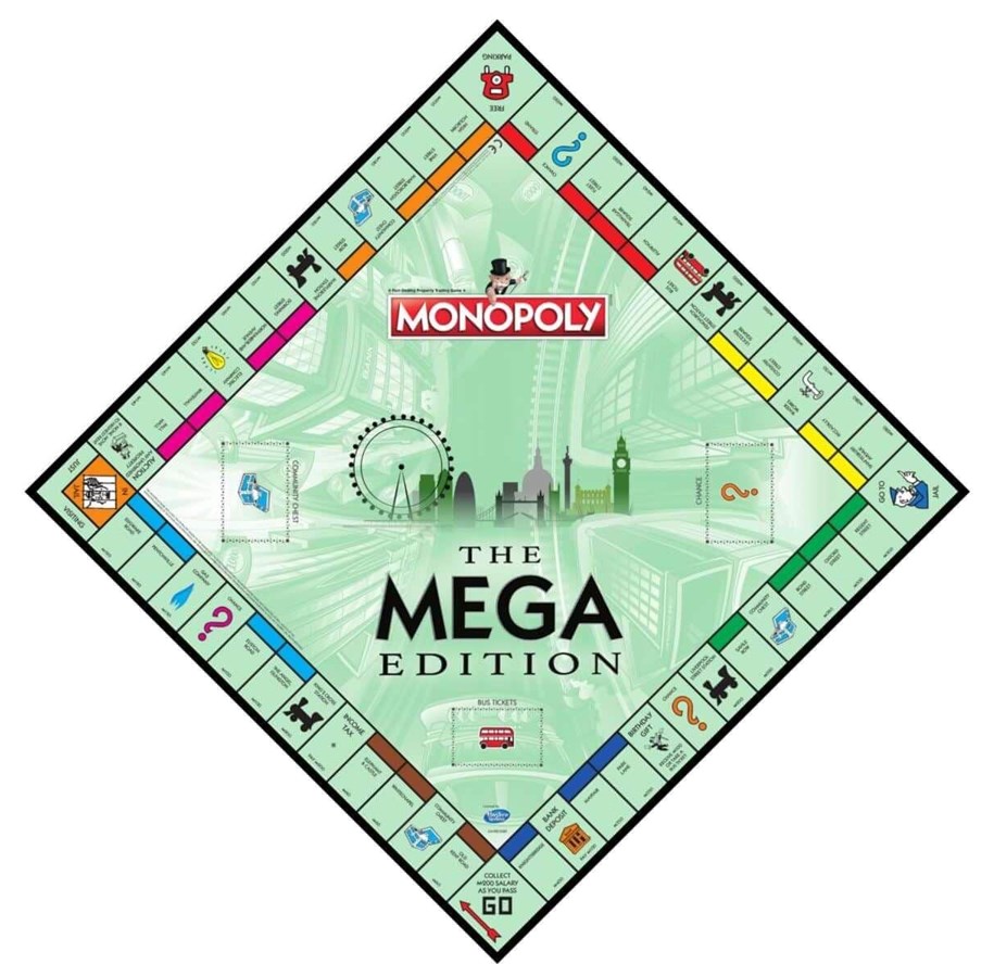 Winning Moves Monopoly Mega Edition (English) | Billig