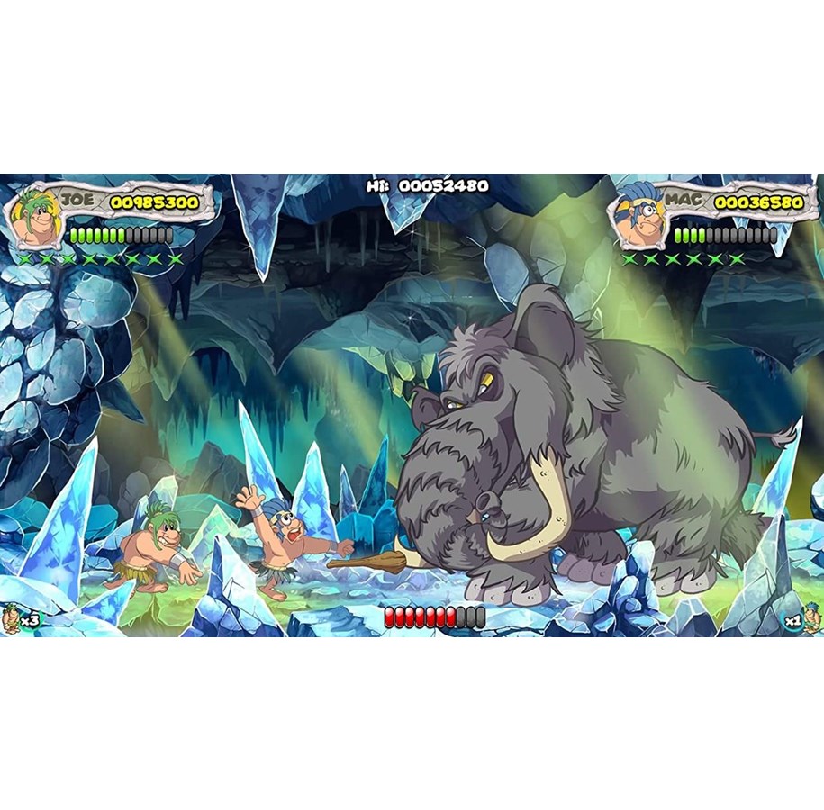 New Joe & Mac: Caveman Ninja - T-Rex Edition - Sony PlayStation 5 ...