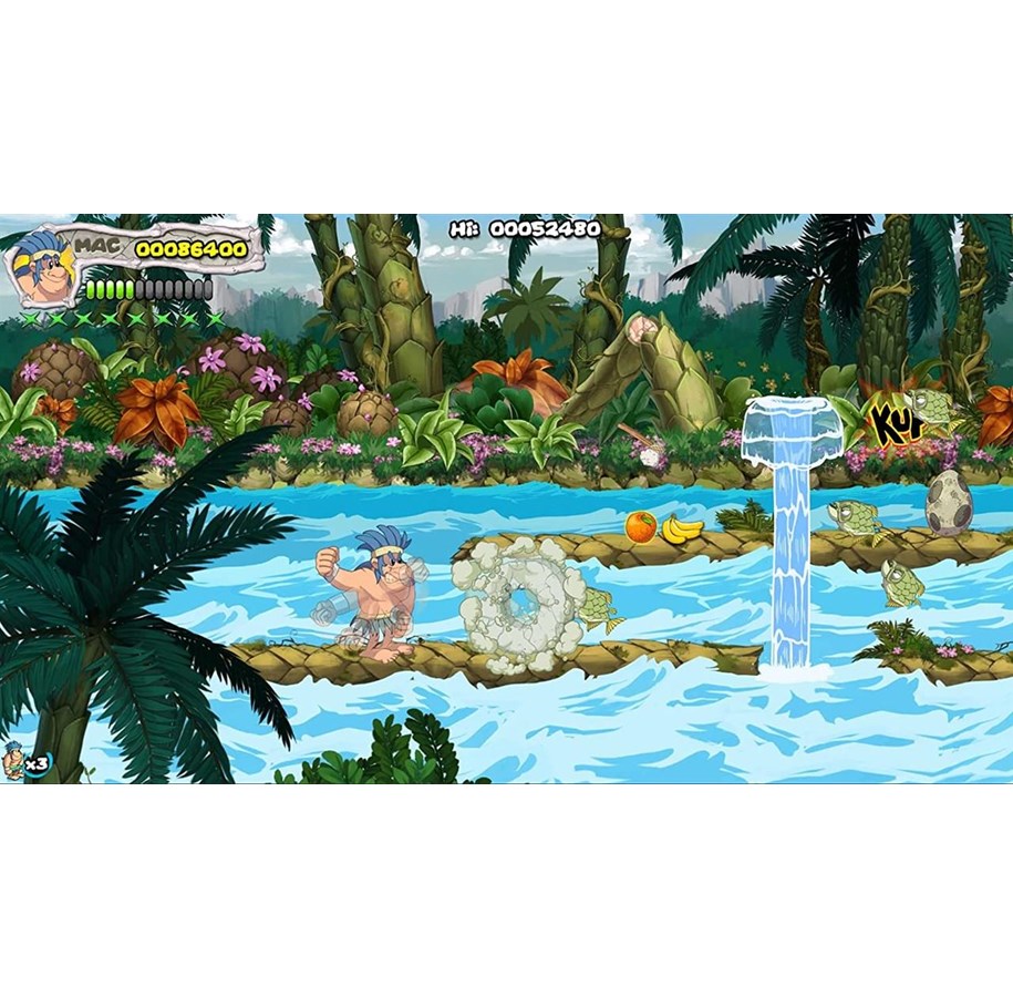 New Joe & Mac: Caveman Ninja - T-Rex Edition - Nintendo Switch - Platformer