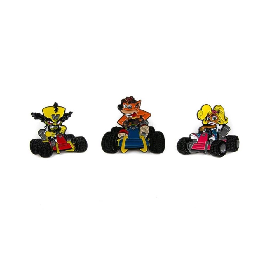 Numskull - Crash Team Racing Nitro-Fueled Toolbox Pin Badge Set - Pin ...