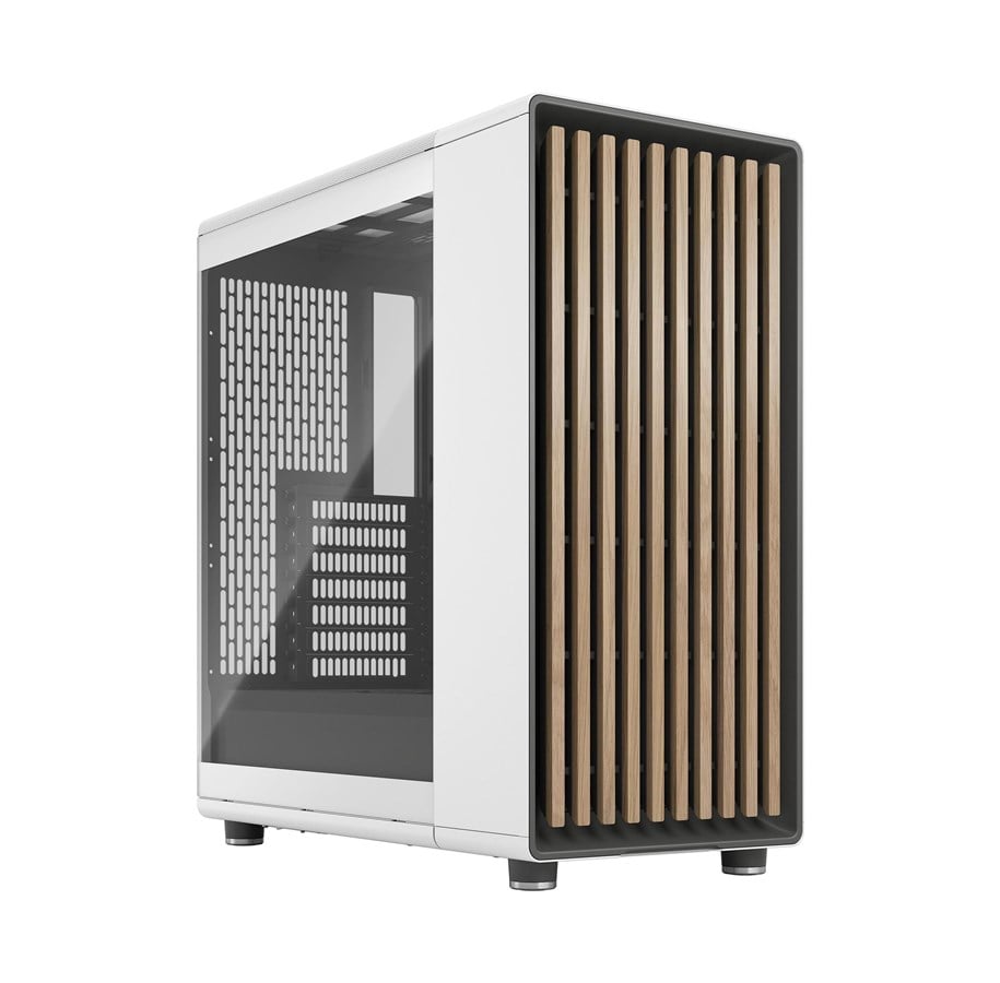 Fractal Design North TG - Chalk White - Kabinet - Miditower - Hvid