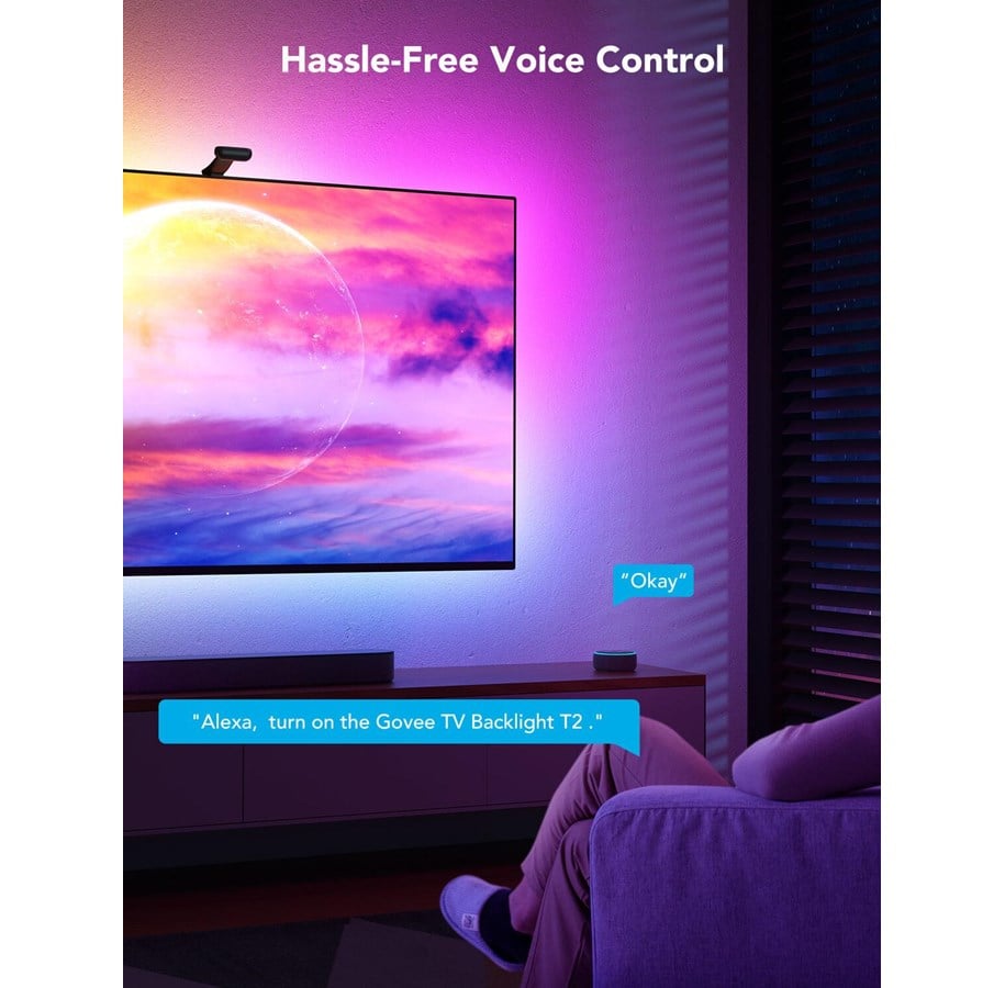 Govee Envisual TV Backlight T2 with Dual Cameras 55"-65" | På lager