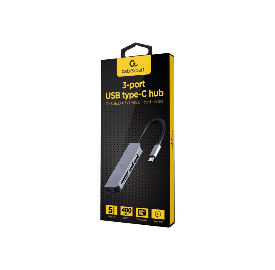 Gembird Cablexpert card reader - USB-C 3.1 Gen 1 | Billig