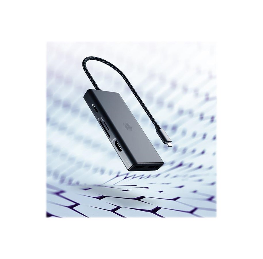 RaidSonic ICY BOX IB-DK4011-CPD - docking station - USB-C 3.2 Gen 1 - 2 ...