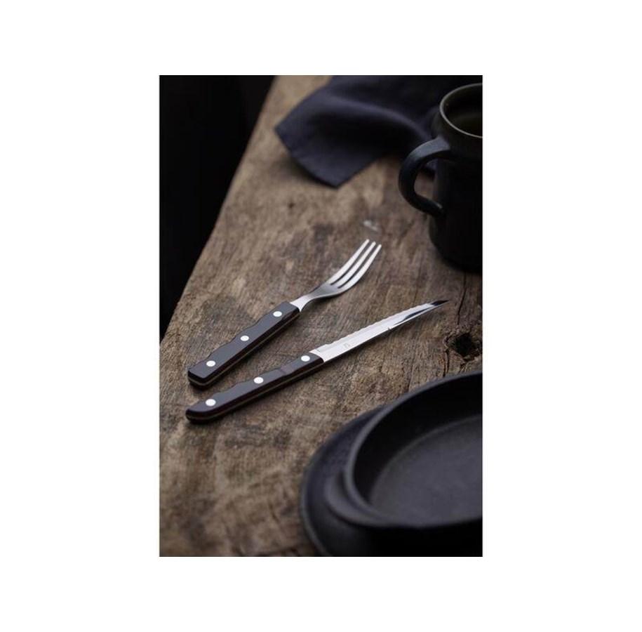 Gense Steak fork Old farmer classic 19.7 cm Wood/Steel | Billig