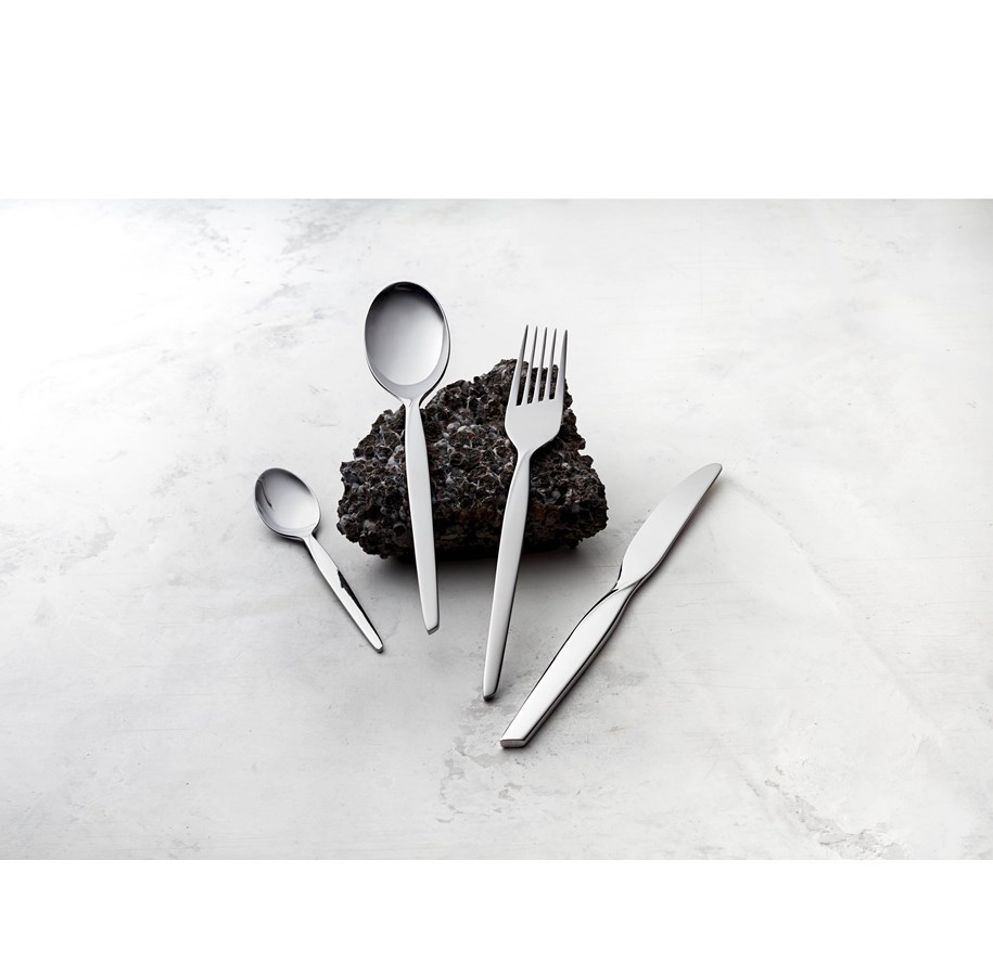 Gense Cake fork Twist 16 cm 6 pieces Glossy steel | Billig