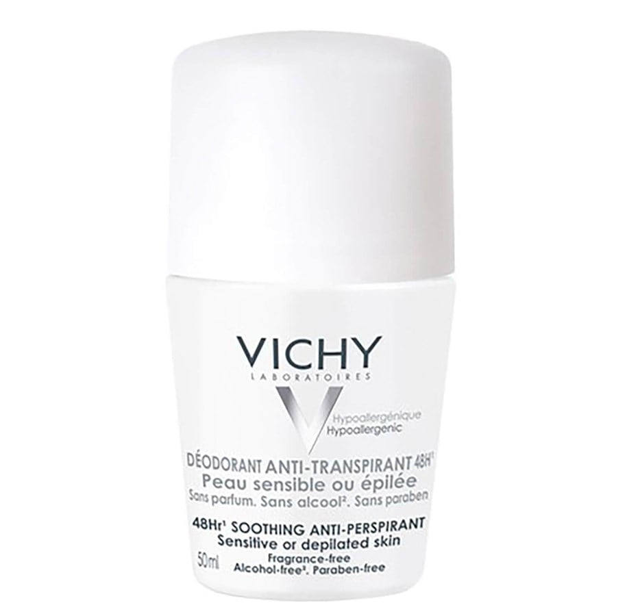 Vichy Antiperspirant Sensitive Deo Roll-On 48Hrs *DEMO* | På lager