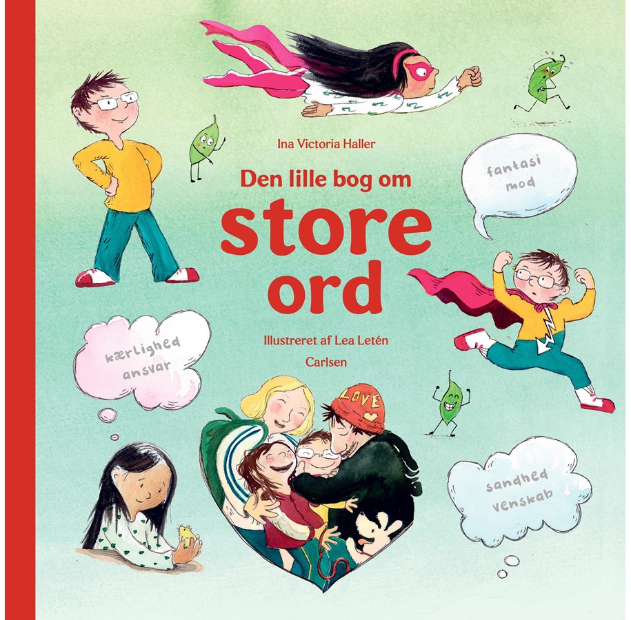 Den lille bog om store ord - Børnebog - Hardcover | Billig