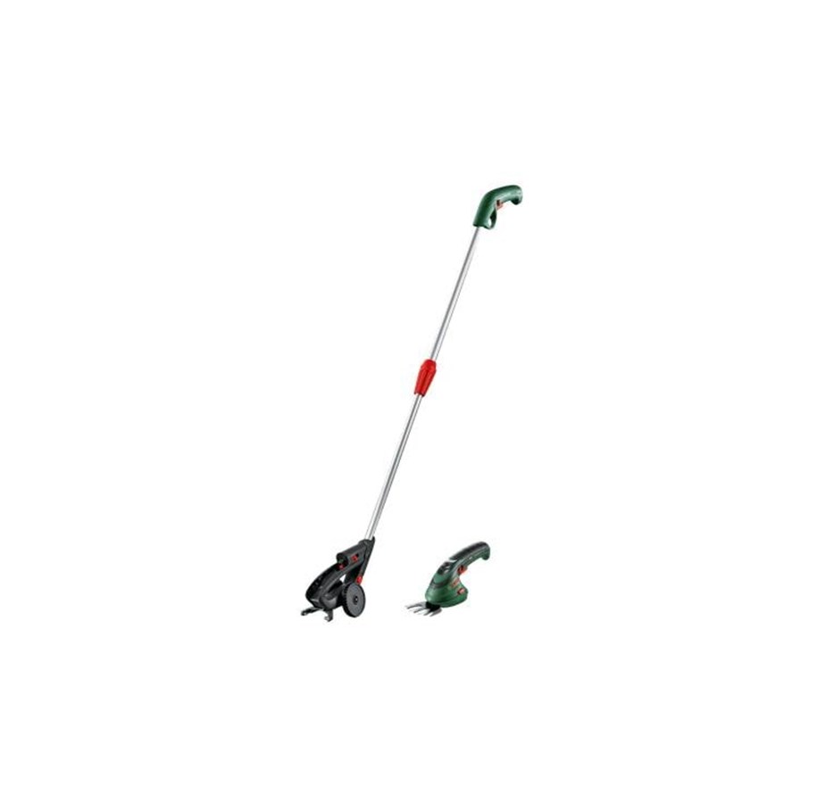 Bosch ISIO 3 Cordless Telescopic Grass Shear set | Billig