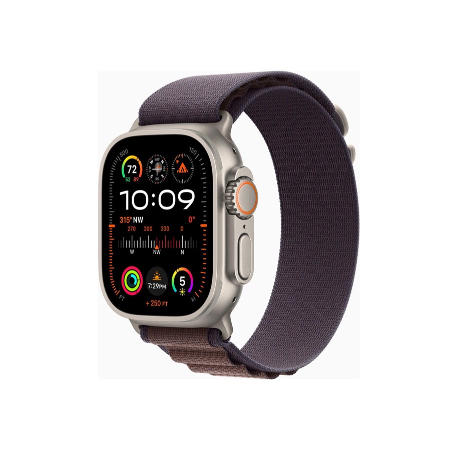 Apple Watch Ultra 2 GPS + Cellular 49mm - Titanium Case with Indigo ...