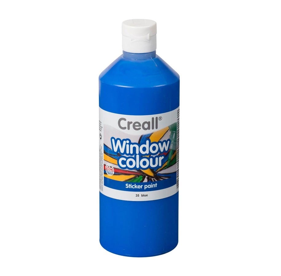 Creall Window Paint Blue 500ml | Billig