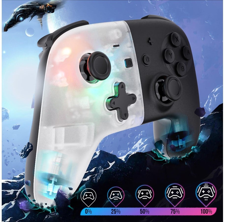 Oniverse White Star - Wireless Controller - Nintendo Switch | Billig