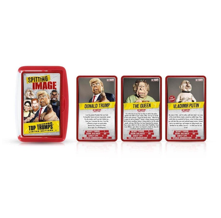 Winning Moves Spitting Image Limited Edition Top Trumps Card Game (English)