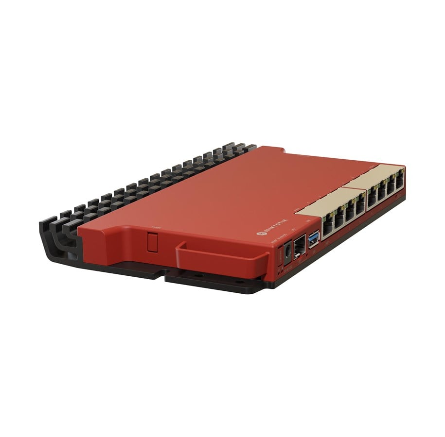 MikroTik L009UiGS-RM 9-Port Switch (8x 1G Ethernet / 1x 2.5G SFP) - Router