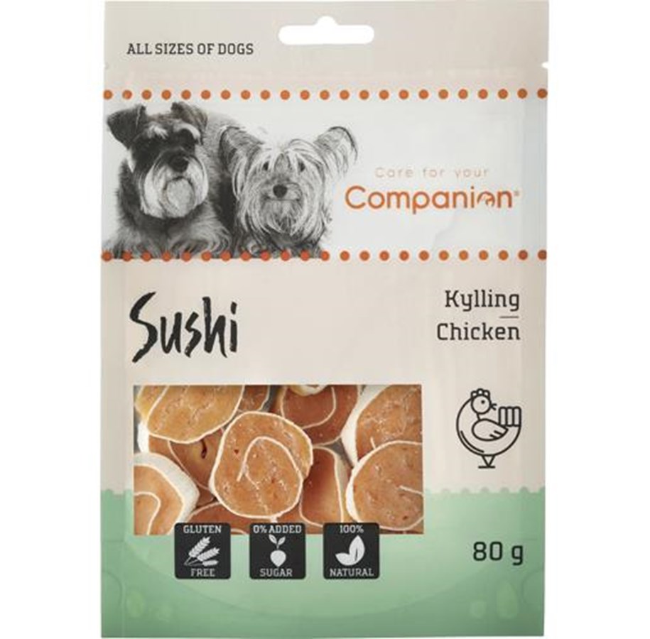 Companion chicken Sushi 80g | På lager | Billig