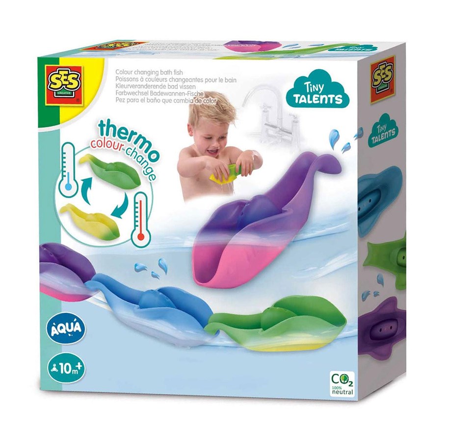 SES Creative Tiny Talents - Color Changing Bath Fish | Billig